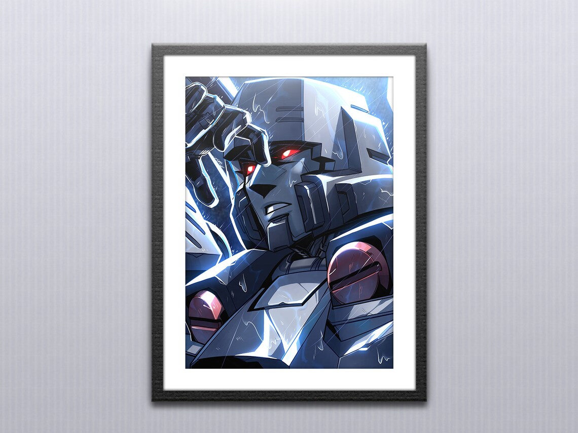 Megatron Transformers MTMTE Print - Etsy