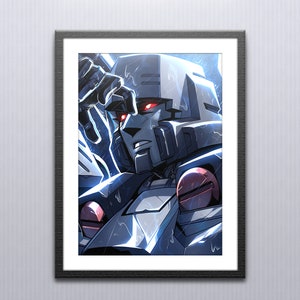 Megatron | Transformers MTMTE Print - Etsy