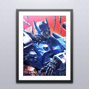 Overlord | Transformers MTMTE Print - Etsy