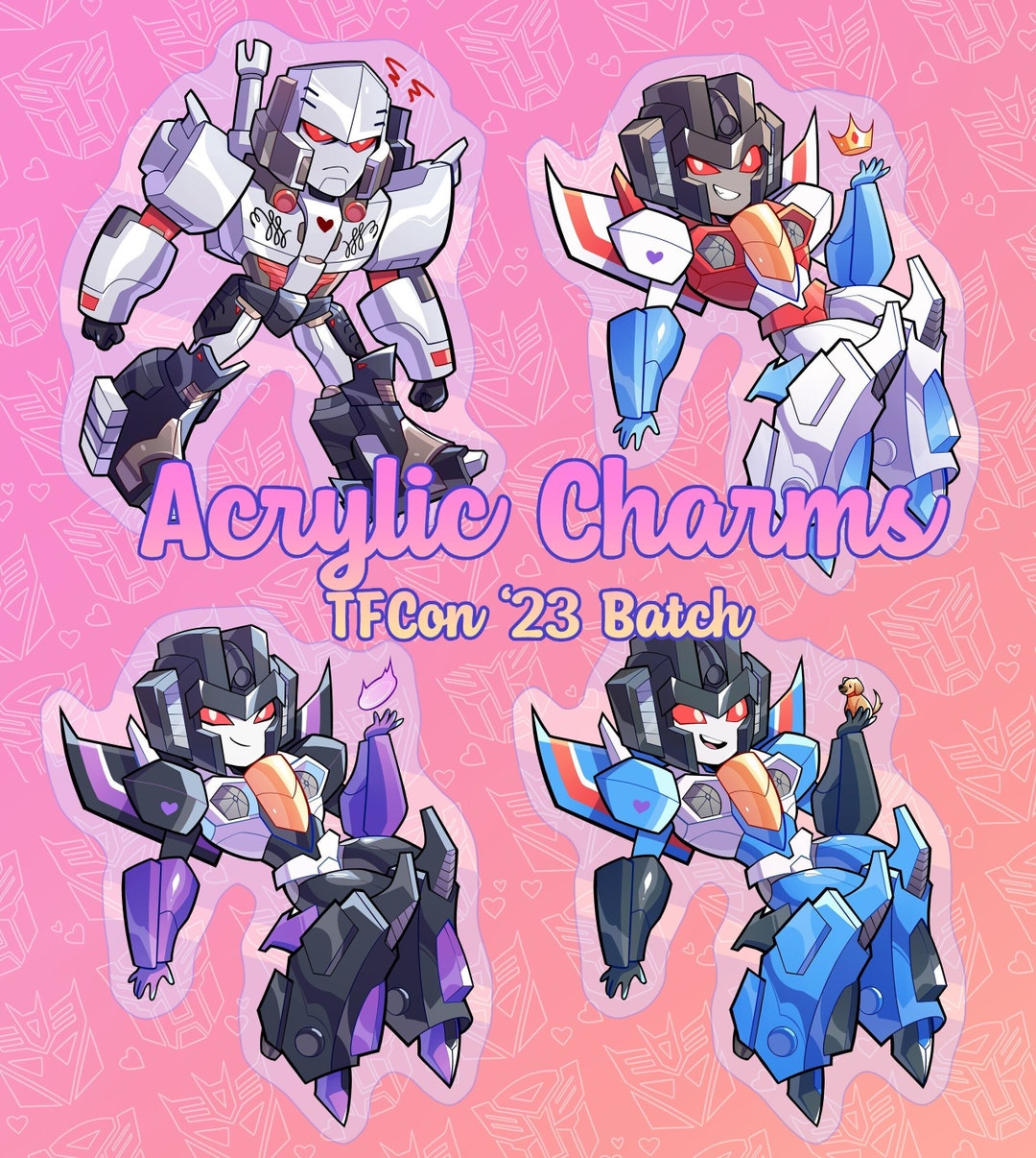 Transformers Charms Set 3 | TFCON '23 Batch - Etsy