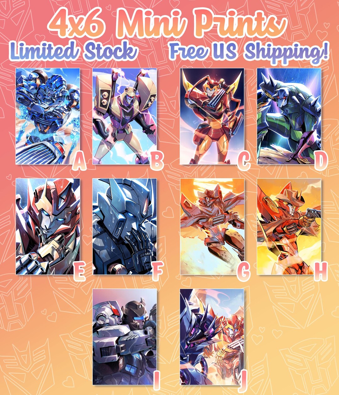 Mini Prints Set 2 | Free US Shipping!* - Etsy