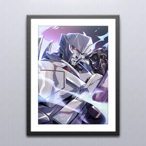 Megatron | Transformers Earthspark Print - Etsy