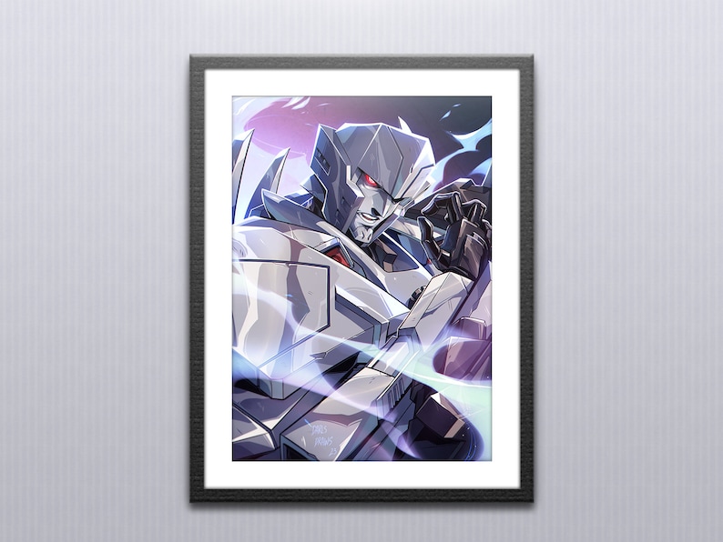 Megatron | Transformers Earthspark Print - Etsy