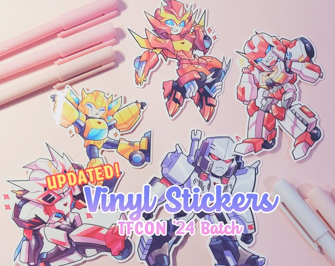 TF MTMTE TFA Starscream Sticker Sheets - Etsy