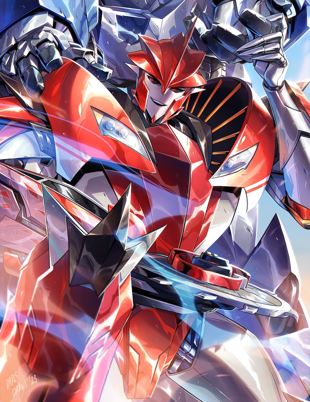 Knockout | Transformers TFP Print - Etsy