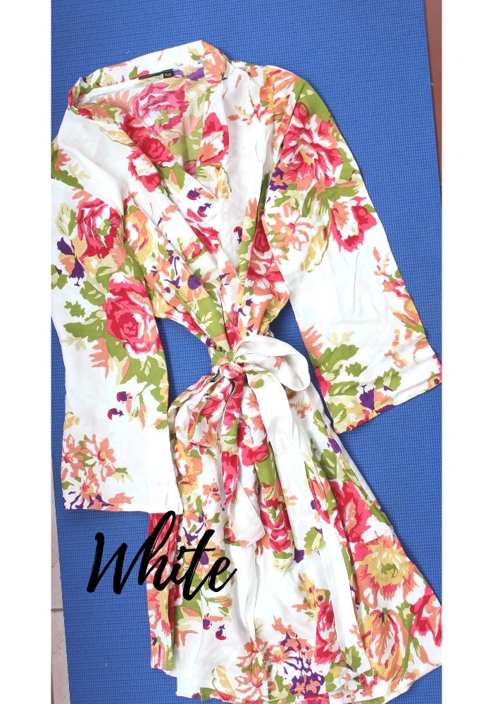 PLUS SIZE Cotton Robes Cotton Robes for Bridesmaids Plus Size | Etsy