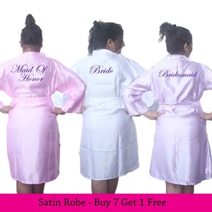 Silk Bridesmaid Robes Robes for Bridesmaids Satin Bridesmaid Robes Silk ...