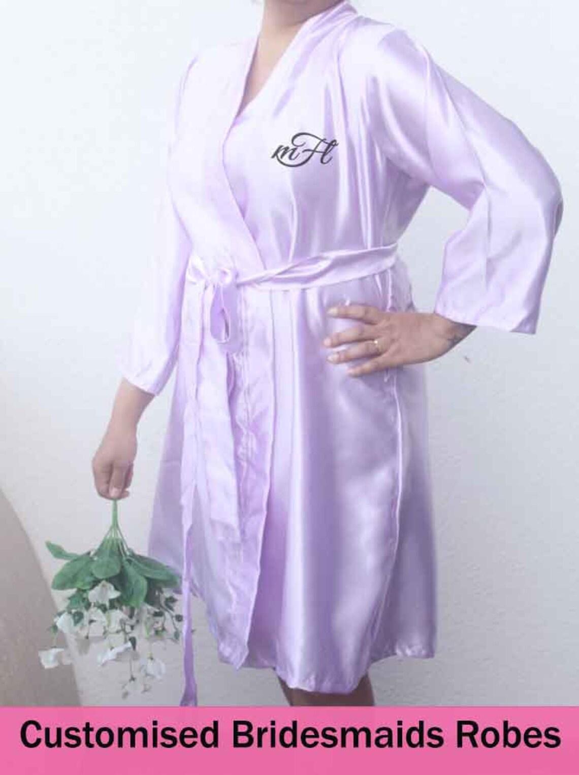 Silk Bridesmaid Robes Robes for Bridesmaids Satin | Etsy