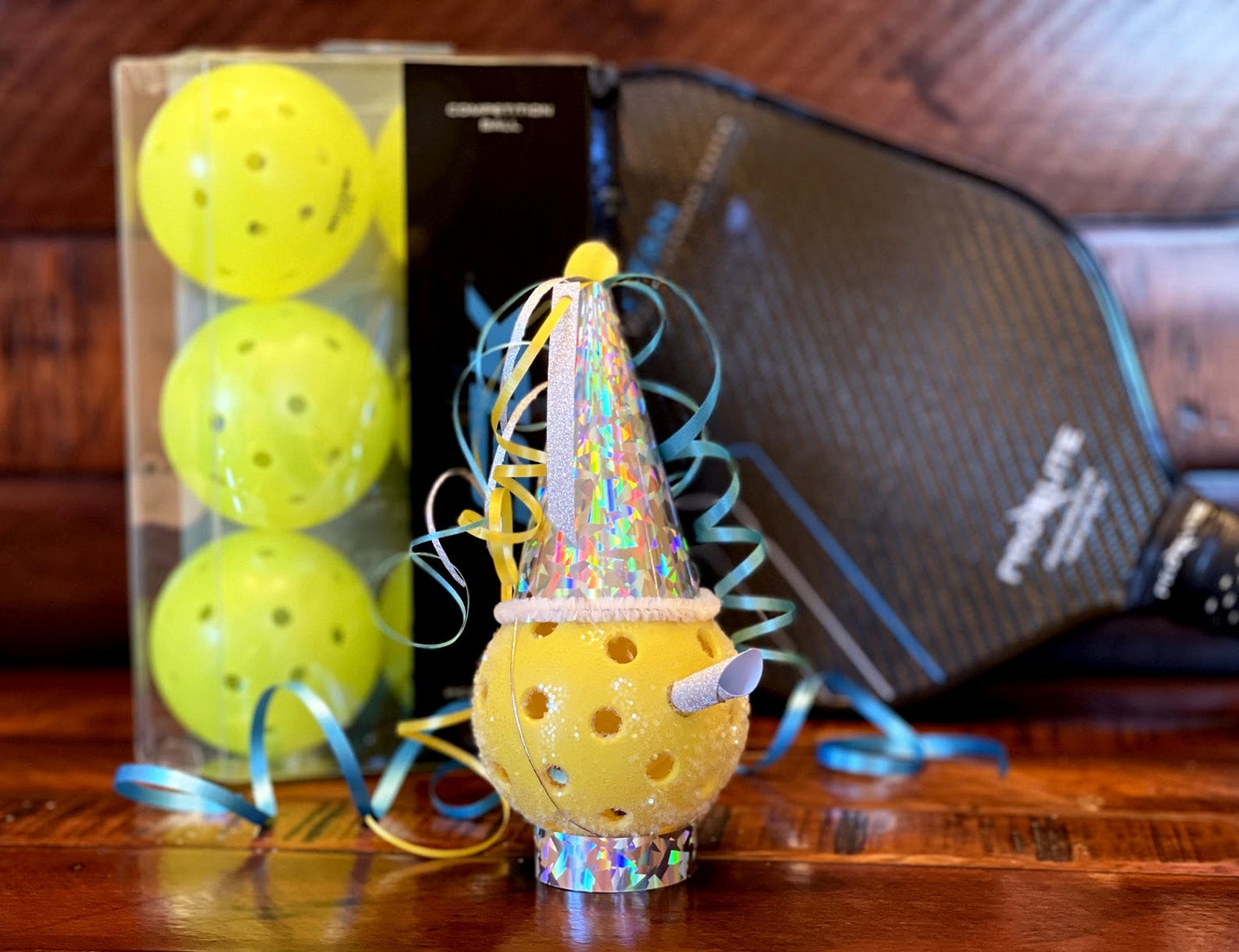Pickleball Cake Decoration Pickleball Party Decoration in - Etsy