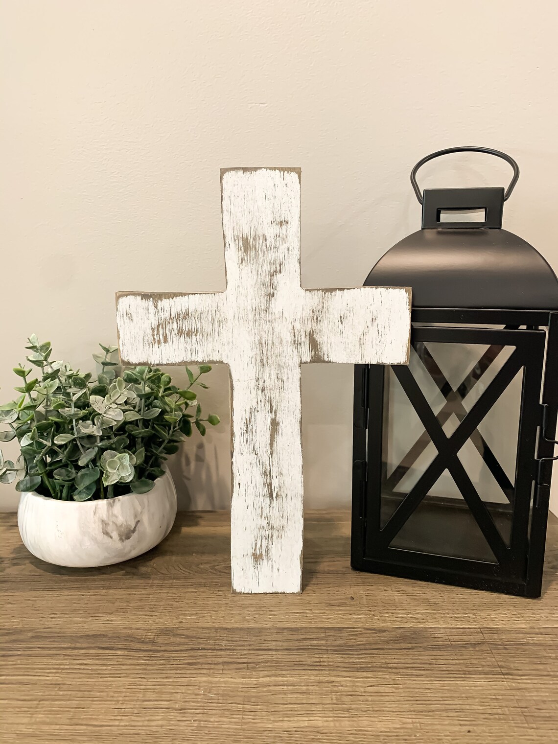 Distressed Rustic Cross / Distressed Cross Wall Sign / Cross | Etsy
