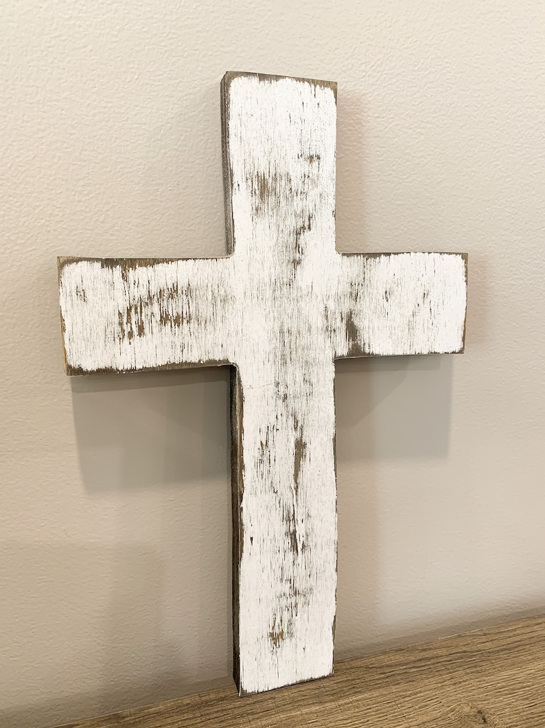 Distressed Rustic Cross / Distressed Cross Wall Sign / Cross - Etsy
