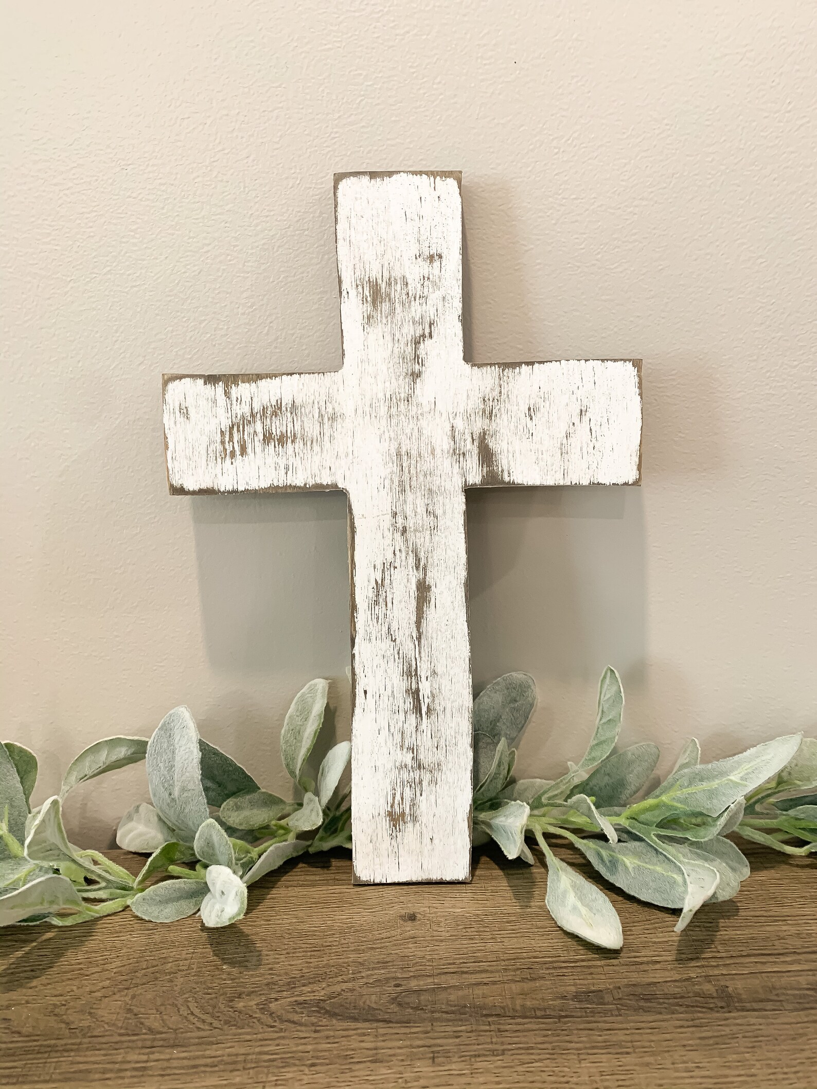 Distressed Rustic Cross / Distressed Cross Wall Sign / Cross | Etsy
