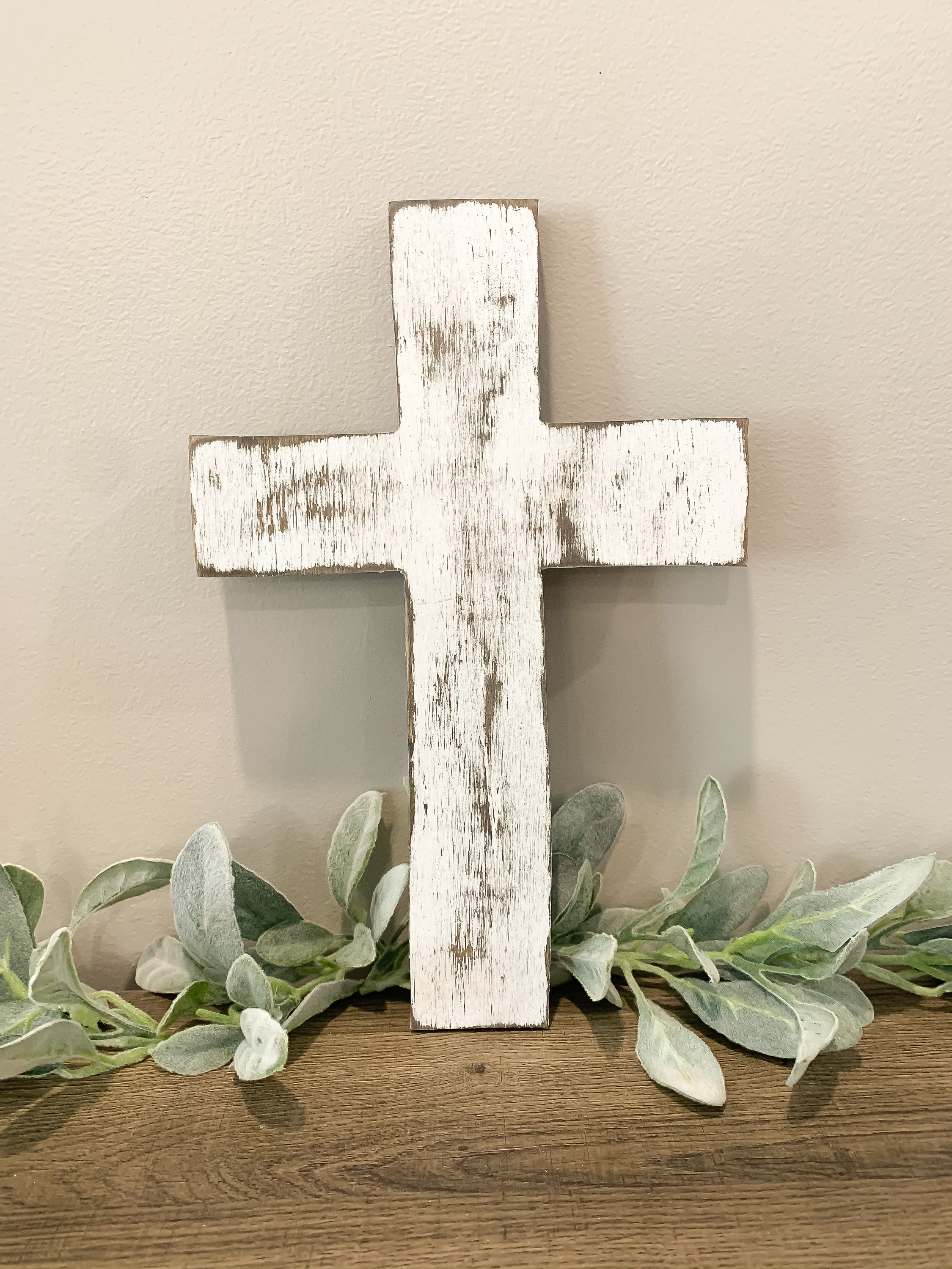 Distressed Rustic Cross / Distressed Cross Wall Sign / Cross | Etsy