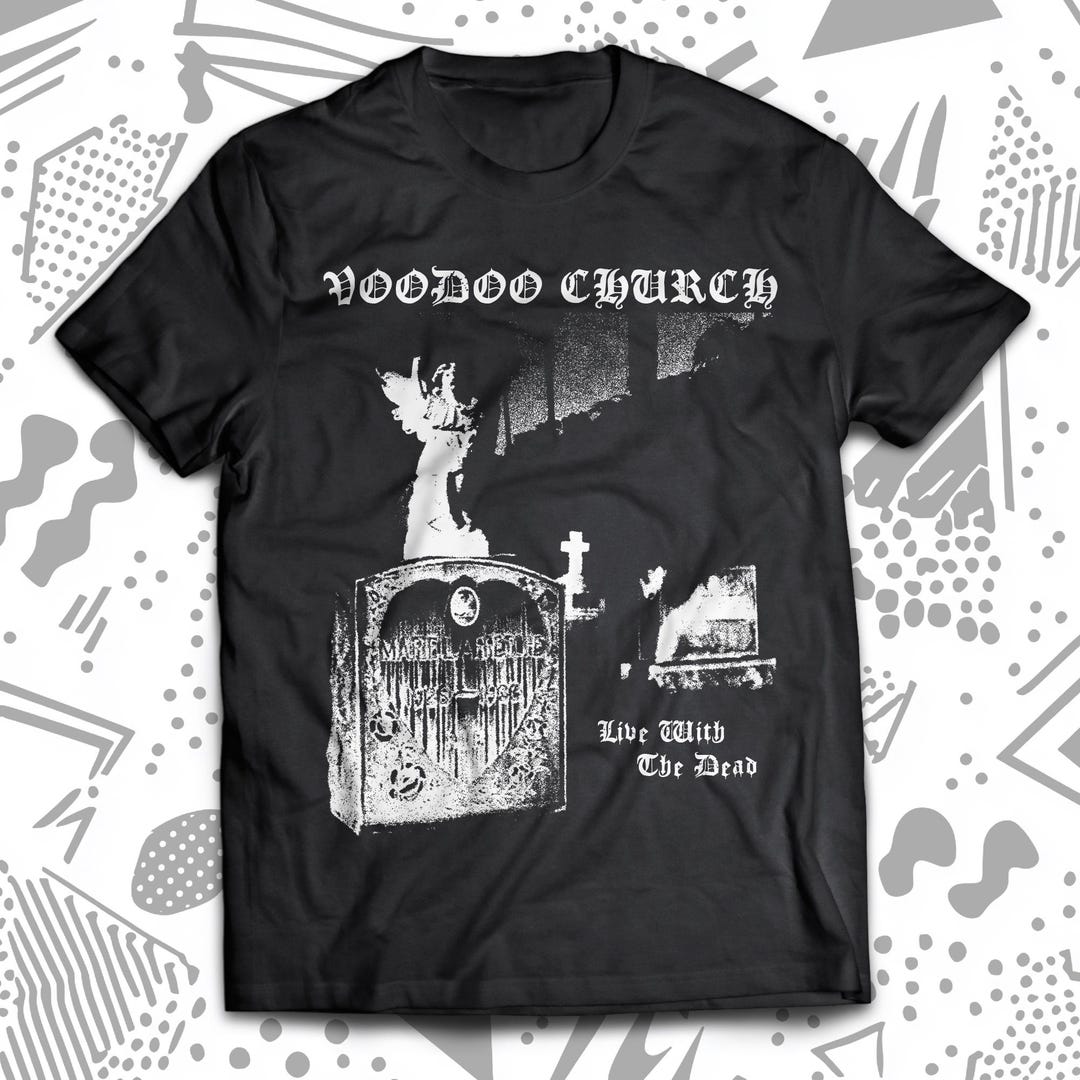 Voodoo Church 80s Deathrock Shirt, Christian Death, Alien Sex Fiend ...