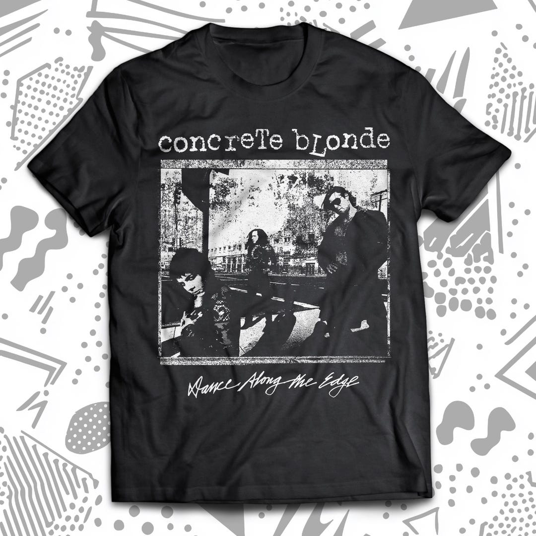 Concrete Blonde 80s Goth T-shirt, Post-punk, Bauhaus, Siouxsie, Sisters ...