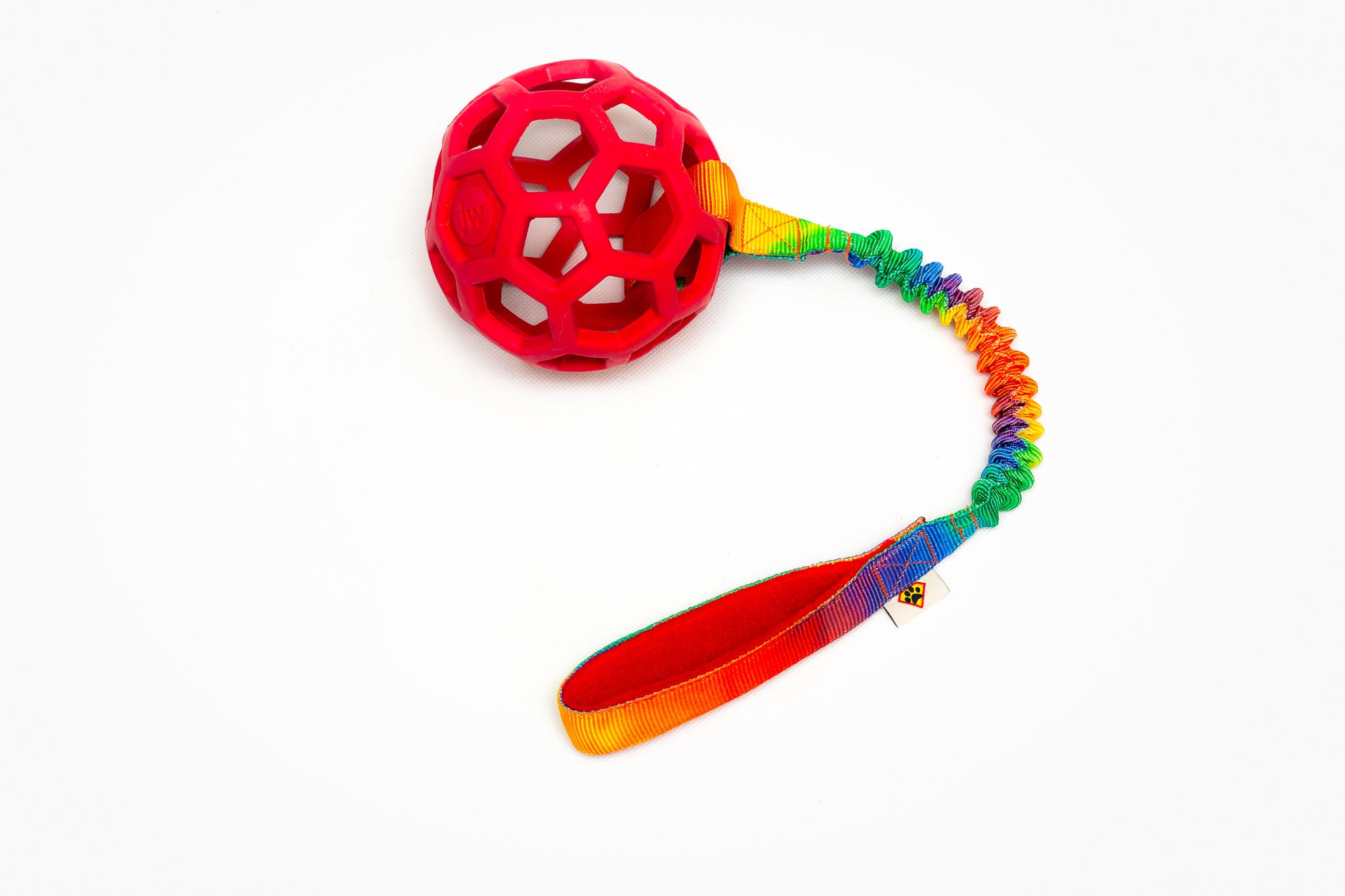 Hollee Ball With Bungee Handle Durable Dog Toy Colorful - Etsy Australia