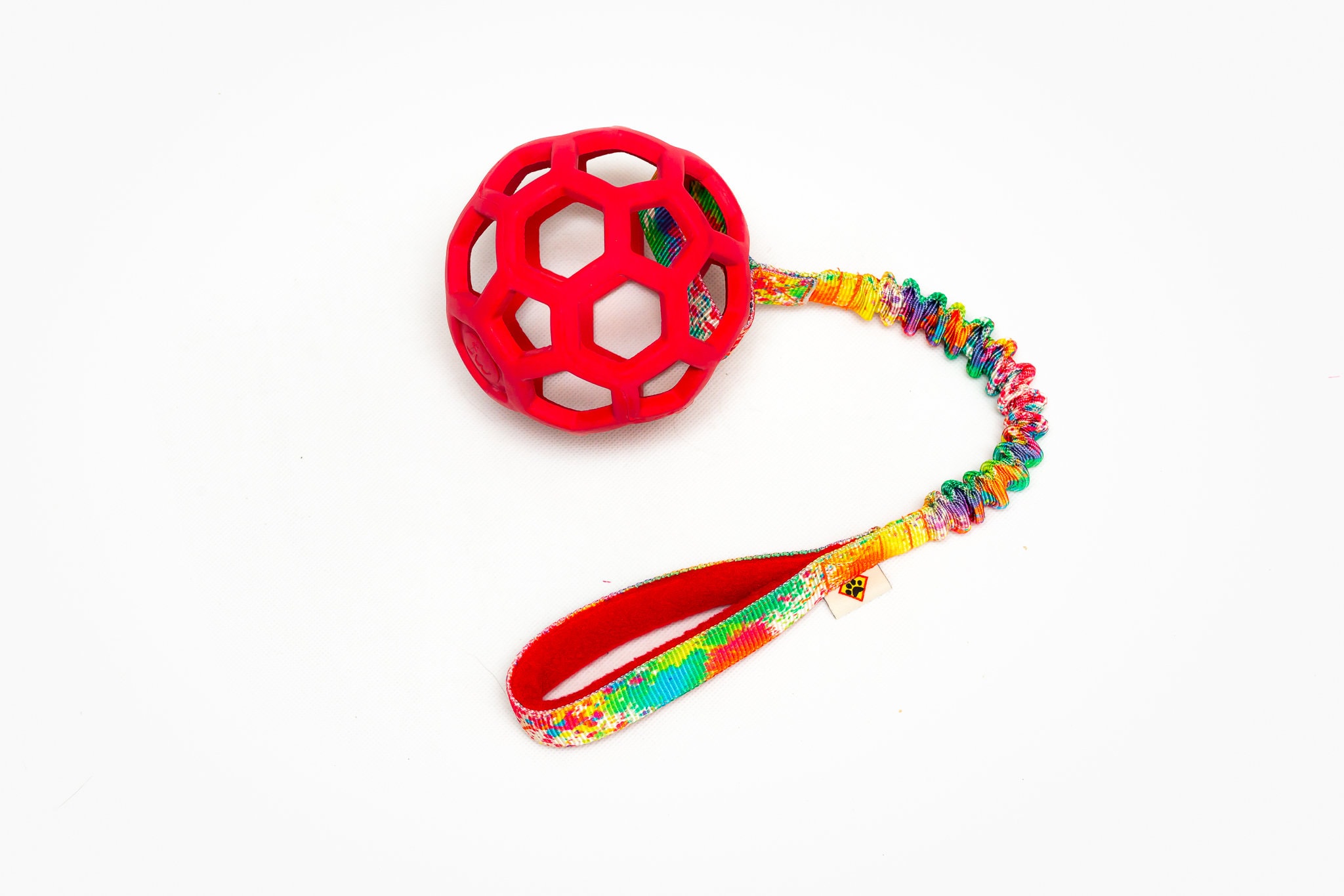 Hollee Ball With Bungee Handle Durable Dog Toy Colorful - Etsy Australia