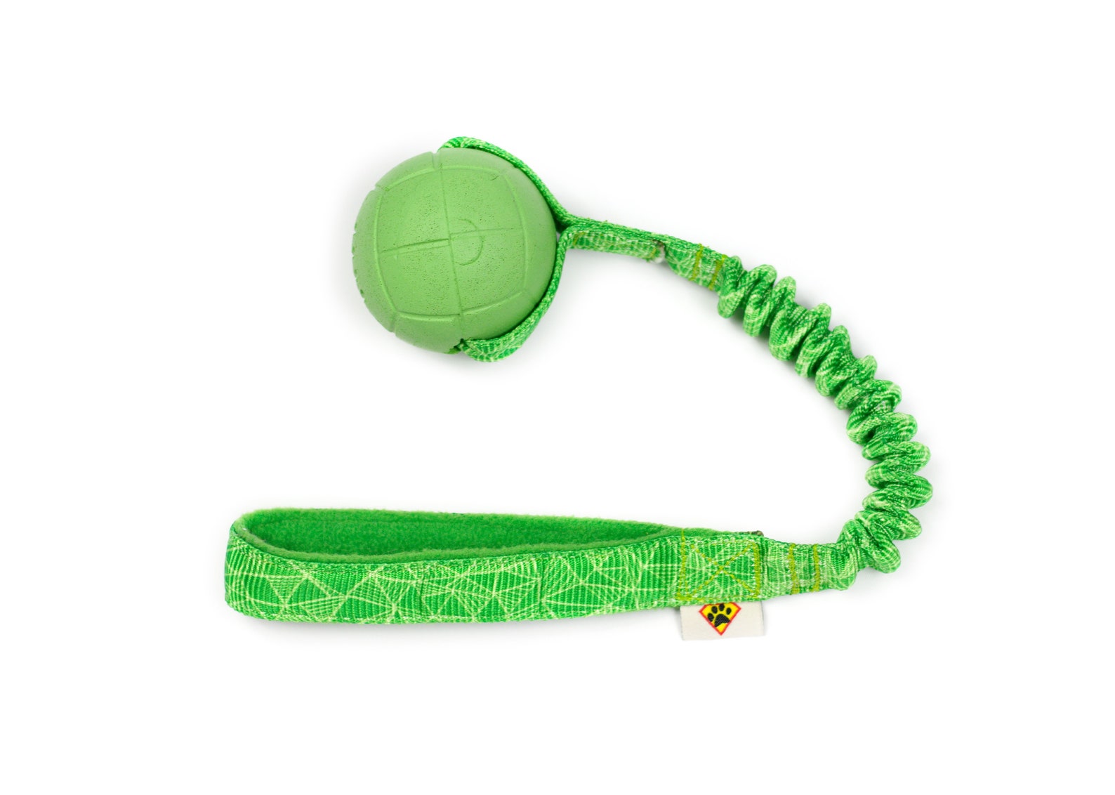 Basic Tug Toy With Bungee Handle and Ball Colorful Toy for | Etsy