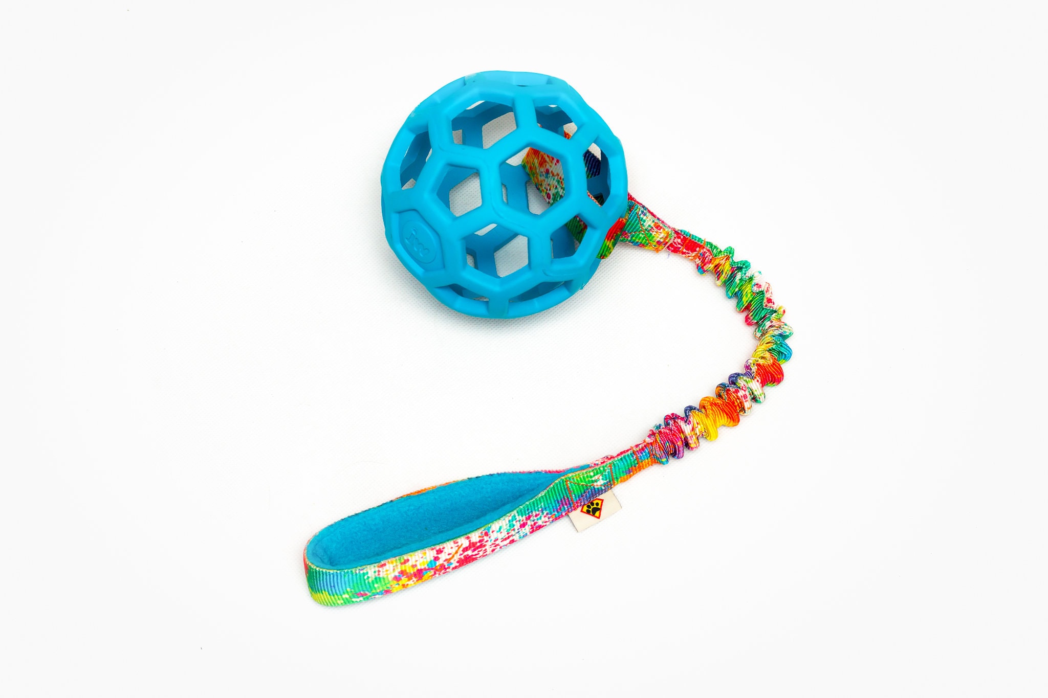 Hollee Ball With Bungee Handle Durable Dog Toy Colorful - Etsy Australia