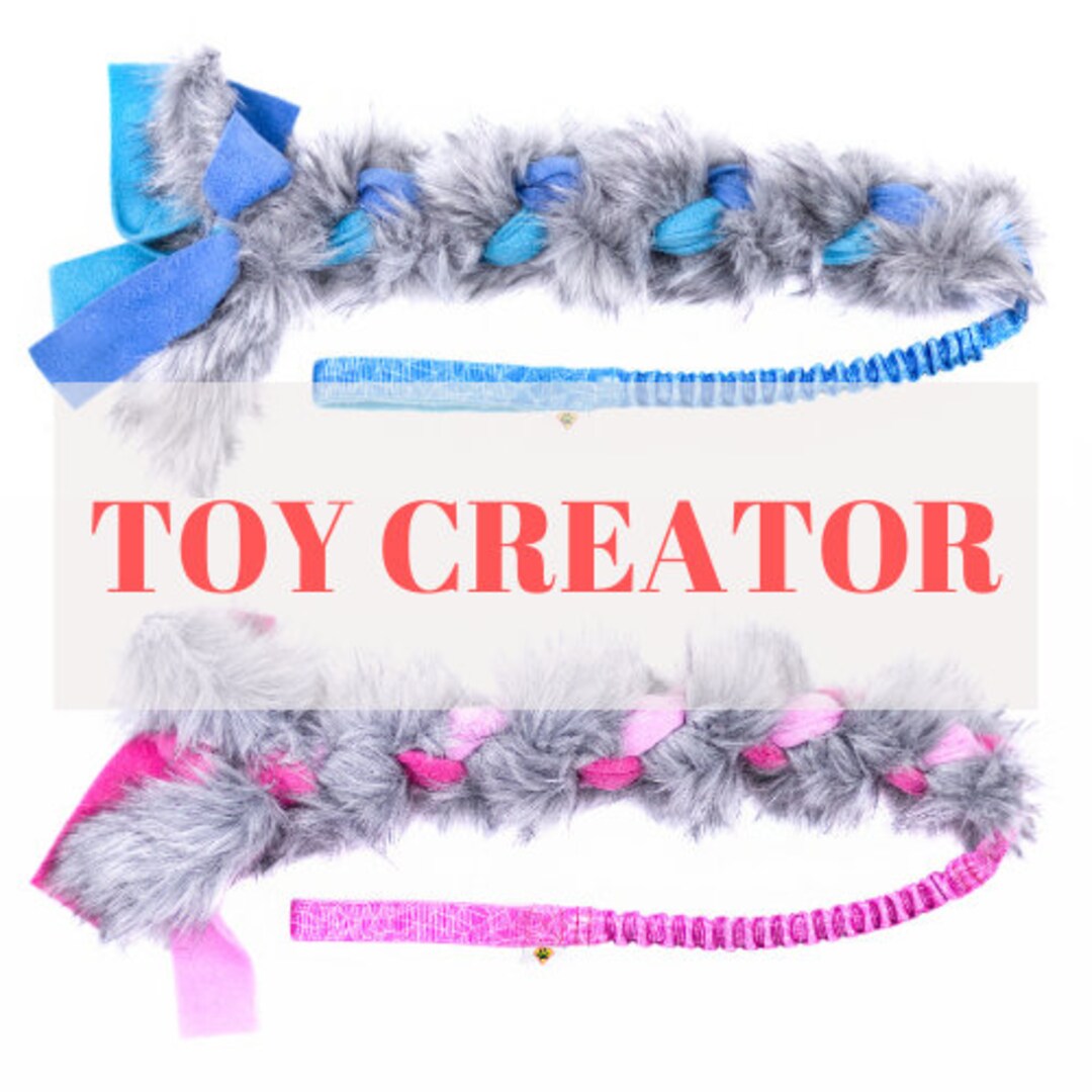 TOY CREATOR TUGGER Toy Creator Durable Dog Toy With Bungee Handle ...