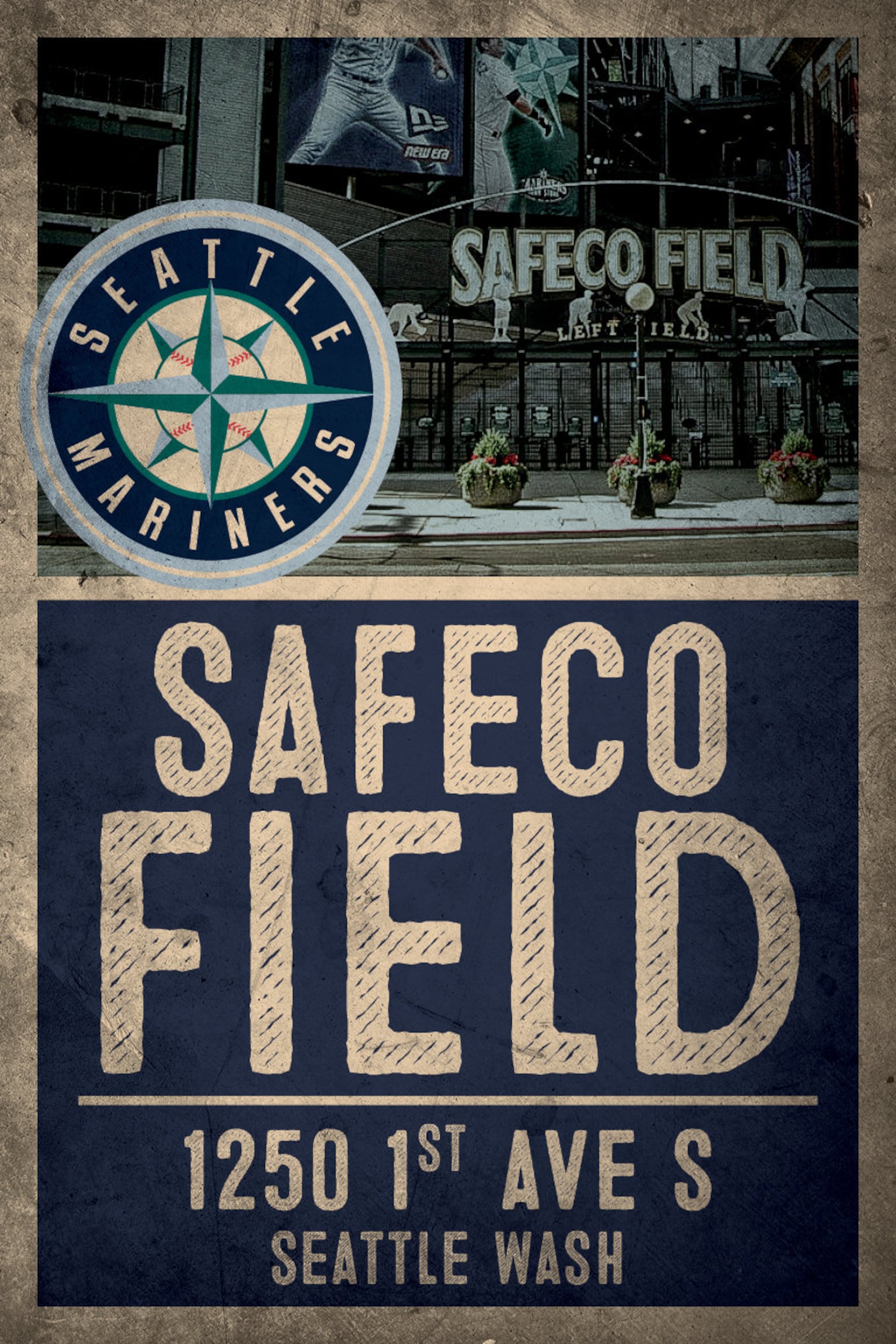 12"x18" Seattle Mariners Printable Art Poster for Your Sports Fan! - Etsy