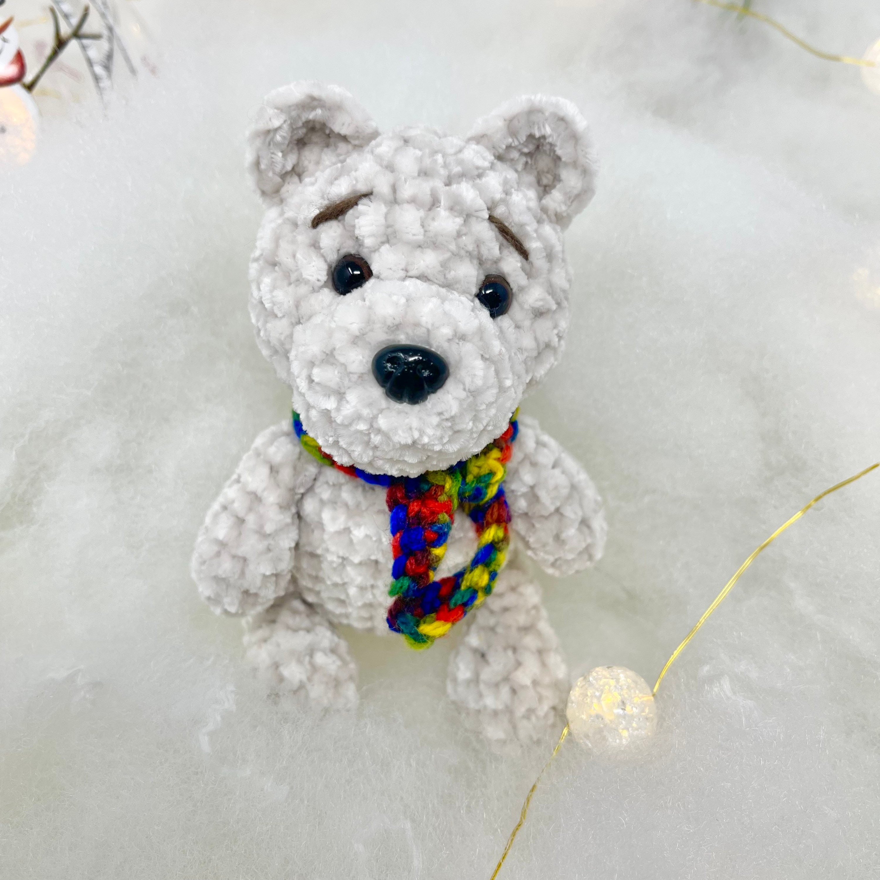 Teddy Bear Crochet PDF PATTERN for Beginners Miniature Small - Etsy