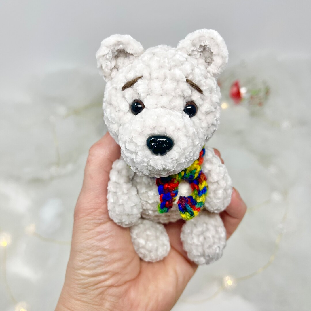 Teddy Bear Crochet PDF PATTERN, for Beginners, Miniature Small Mini ...