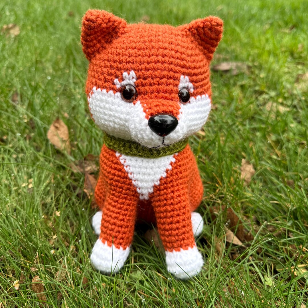 Personalized Crochet Akita Inu Shiba Inu Red Dog Plushie: Custom ...