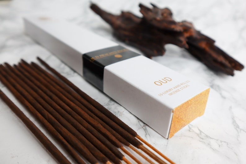Oud Prachin Agarwood Incense Sticks Bakhoor Agarbatti Natural Oud Osmanthus Spikenard Saffron ...