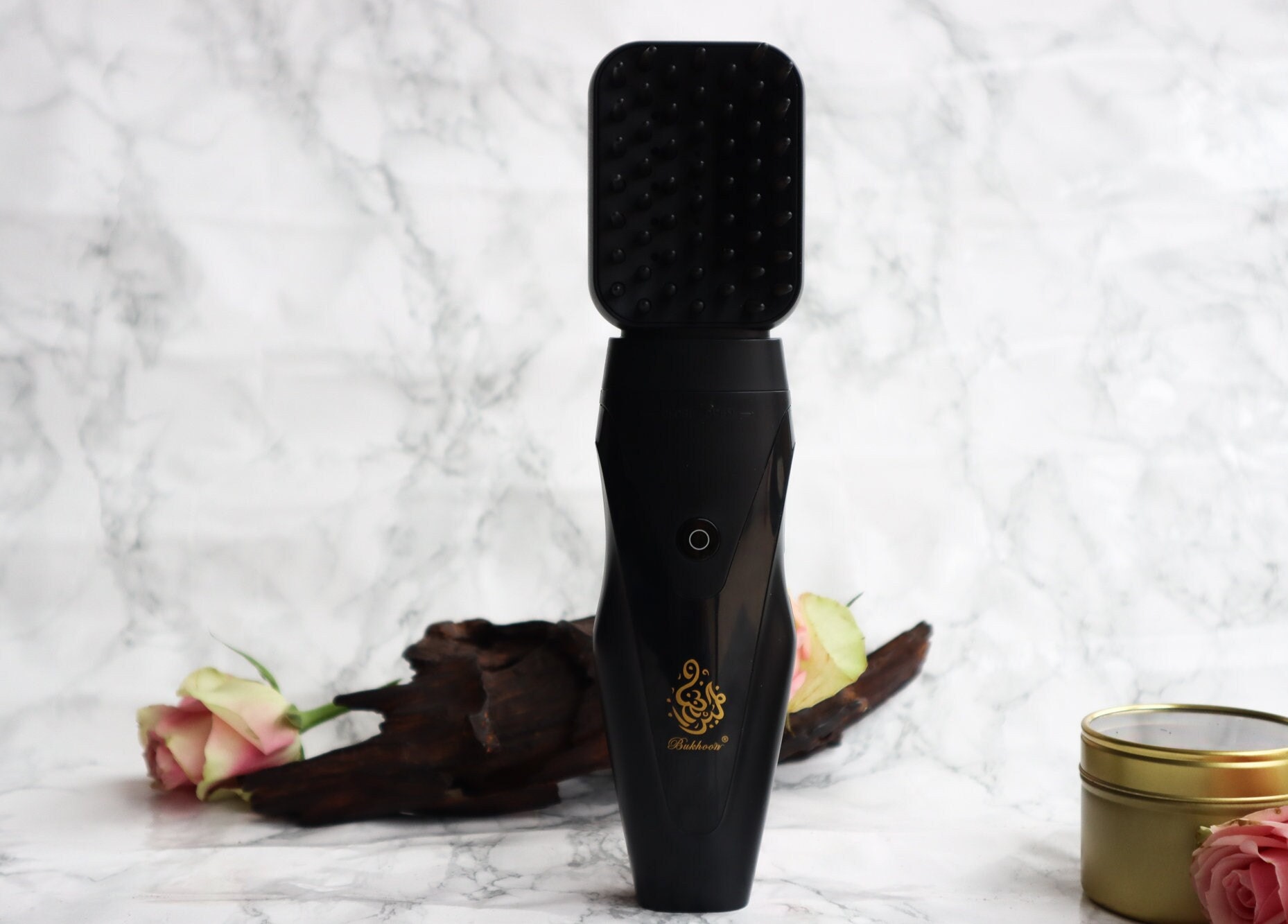 Oudh Rafan Hair Bakhoor Diffuser & Burner Brush: Arabic Aromatic ...