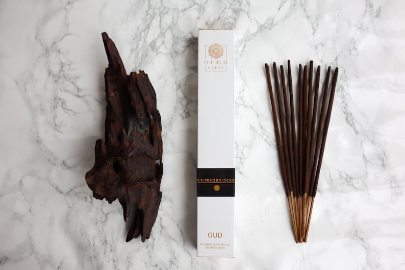 Oud Prachin Agarwood Incense Sticks Bakhoor Agarbatti Natural Oud Osmanthus Spikenard Saffron ...