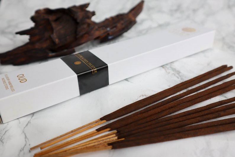 Oud Prachin Agarwood Incense Sticks Bakhoor Agarbatti Natural Oud Osmanthus Spikenard Saffron ...