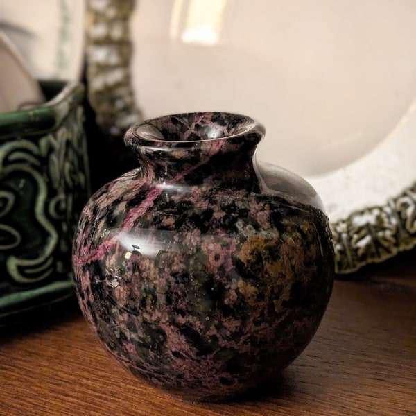 Seven Color Jade Vase - Etsy