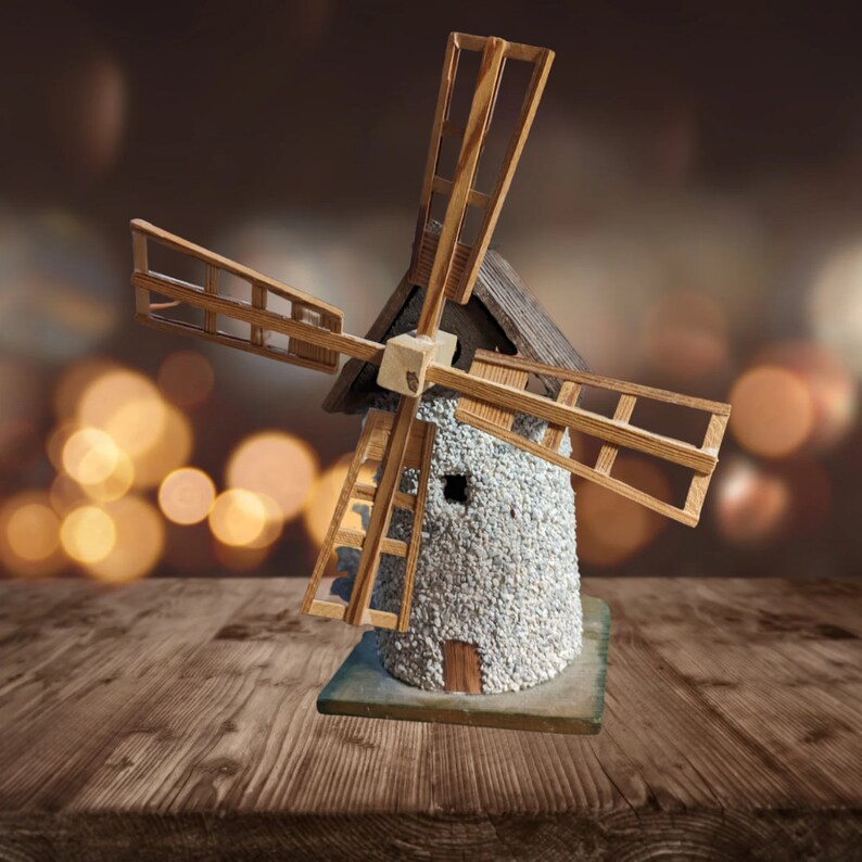 Anri Reuge Windmill Music Box. - Etsy