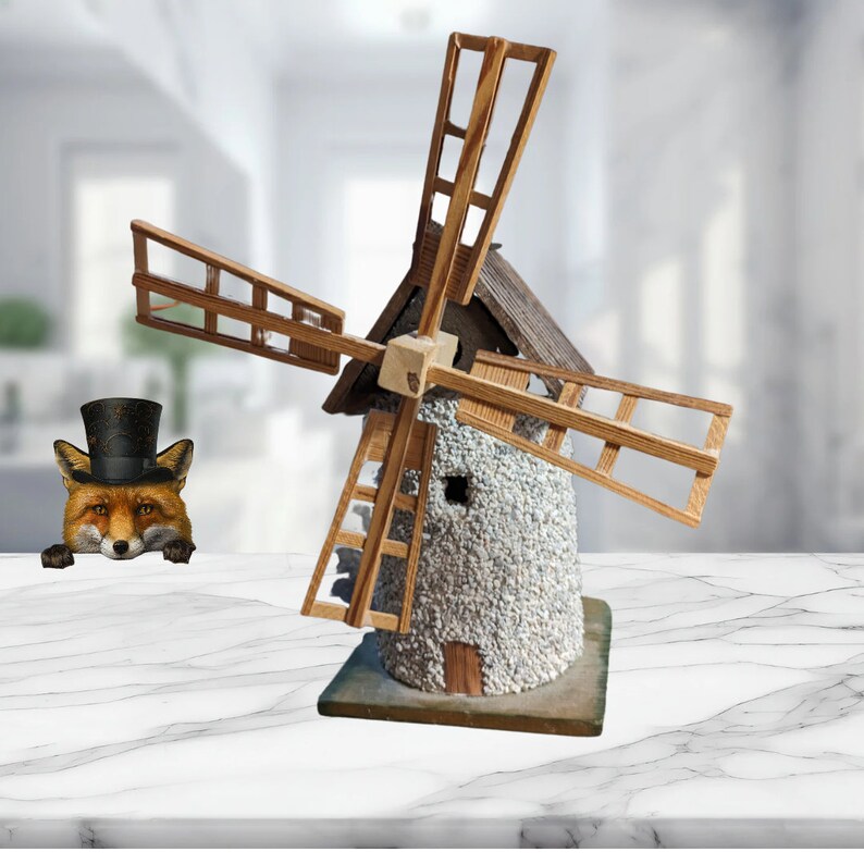 Anri Reuge Windmill Music Box. - Etsy