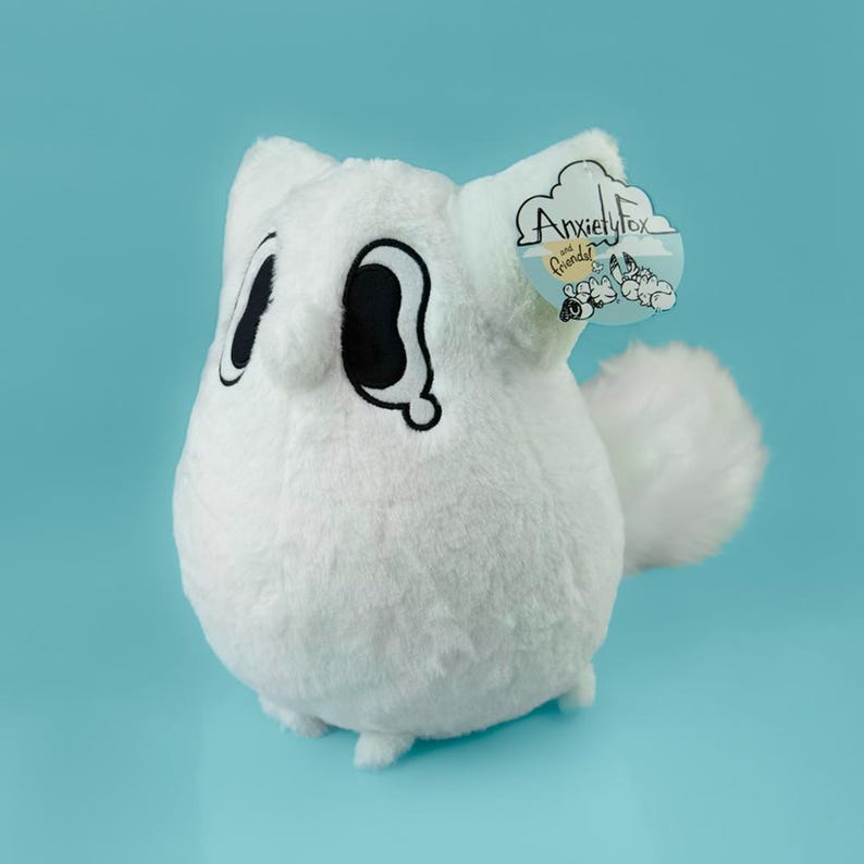 Anxiety Fox Plush: Large Emotional Support - Etsy