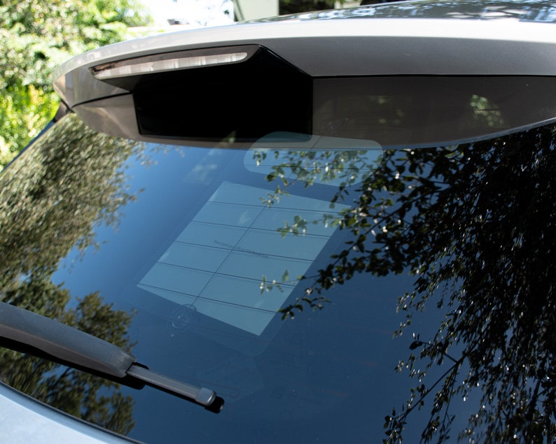 Place Lyft Sign and SFO Permit Here | Placard Sign Removable Holder ...