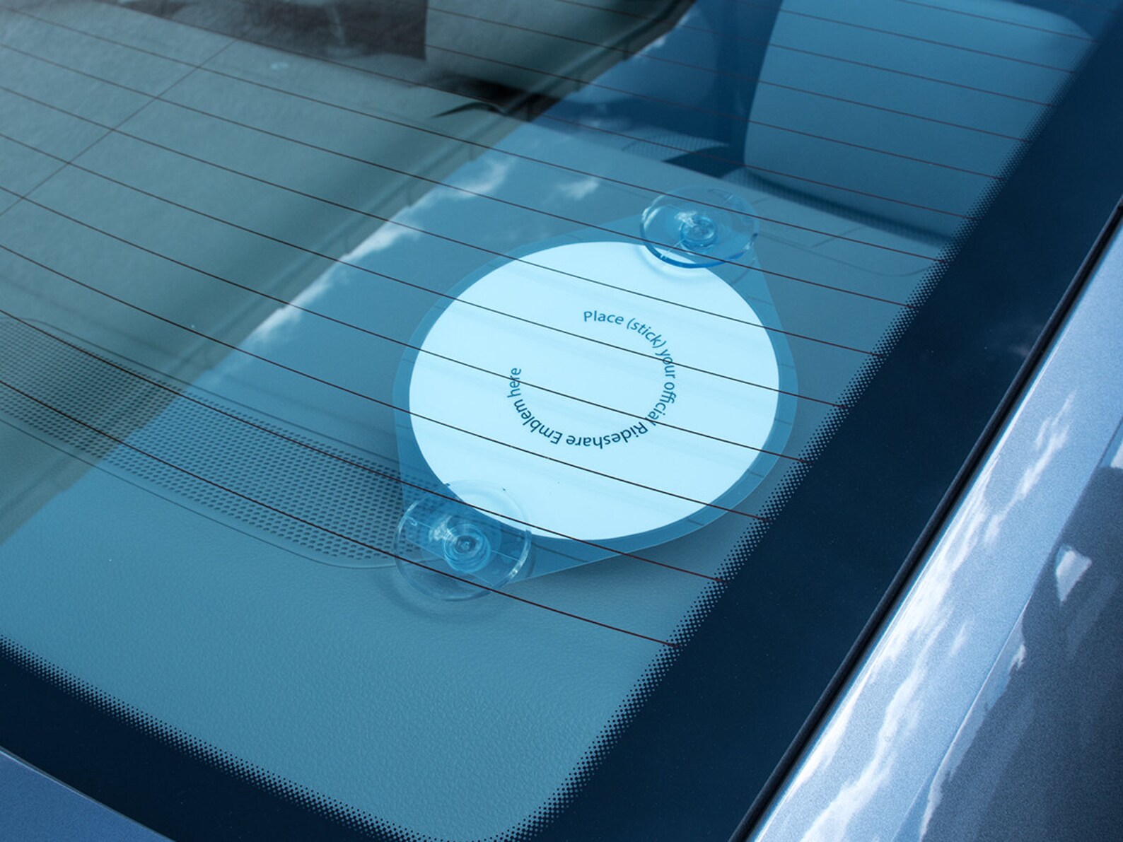 Uber Old Official Emblem/label/placard Removable Holder pair of 2 to ...