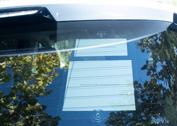 Place Uber Sign & TNP CPI Airport Permit Here Placard Sign | Etsy