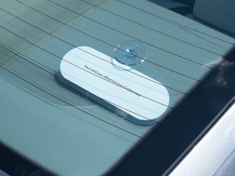 Place Your Lyft Sign Here Emblem/label/placard Removable - Etsy