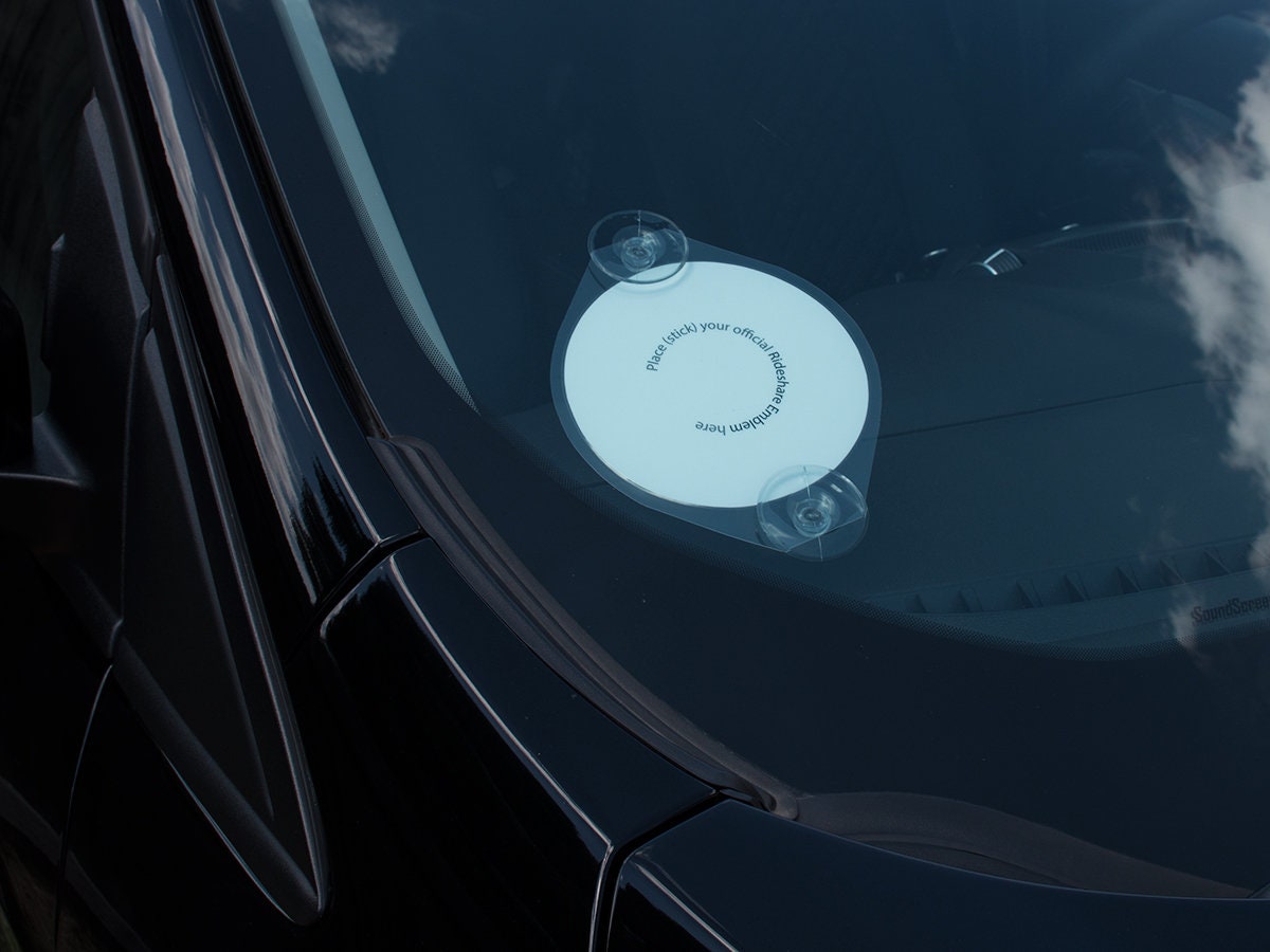 Uber Old Official Emblem/label/placard Removable Holder pair of 2 to ...