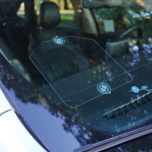 Place Lyft / Uber Signs Here Label Placard Sign Removable Holder (pair ...