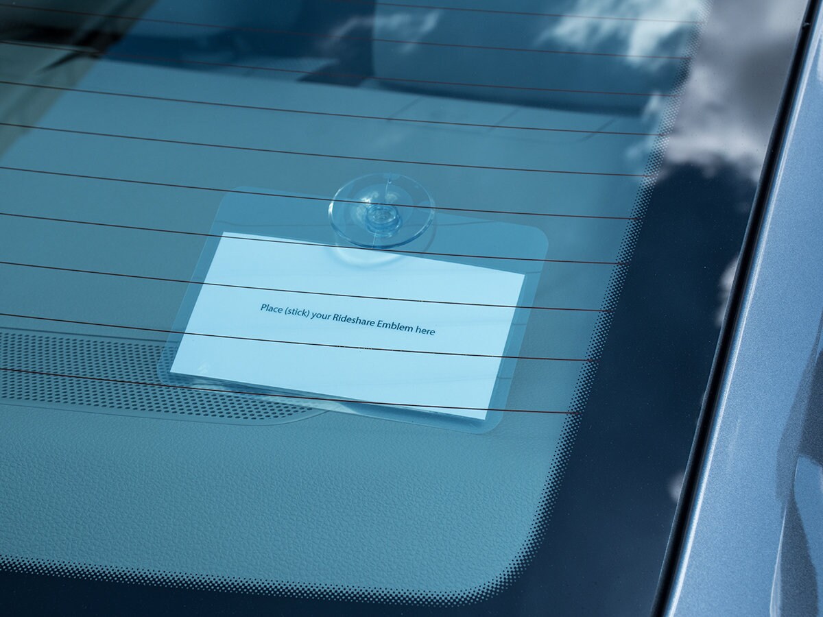 Place Your Uber Sign Here Label/placard Removable Holder pair - Etsy