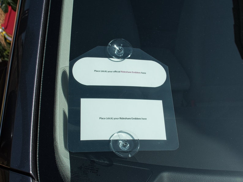 Place Lyft / Uber Signs Here Label Placard Sign Removable - Etsy