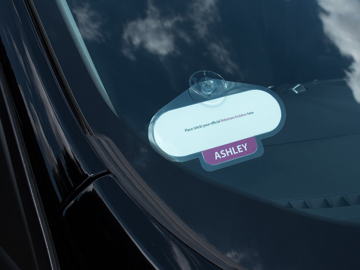 Place Your Lyft Sign Here personalized Emblem/label/placard | Etsy