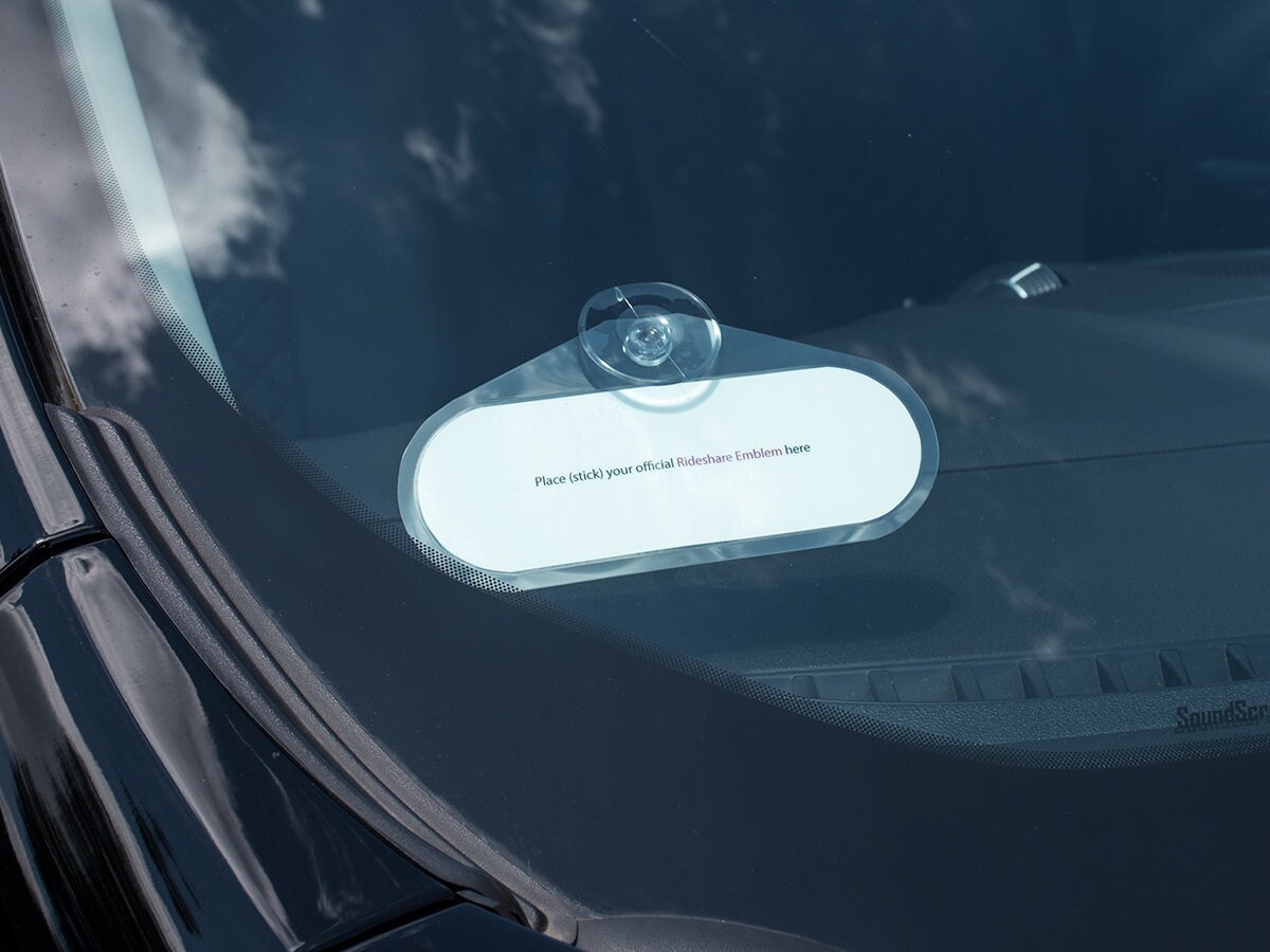 Place Your Lyft Sign Here Emblem/label/placard Removable - Etsy