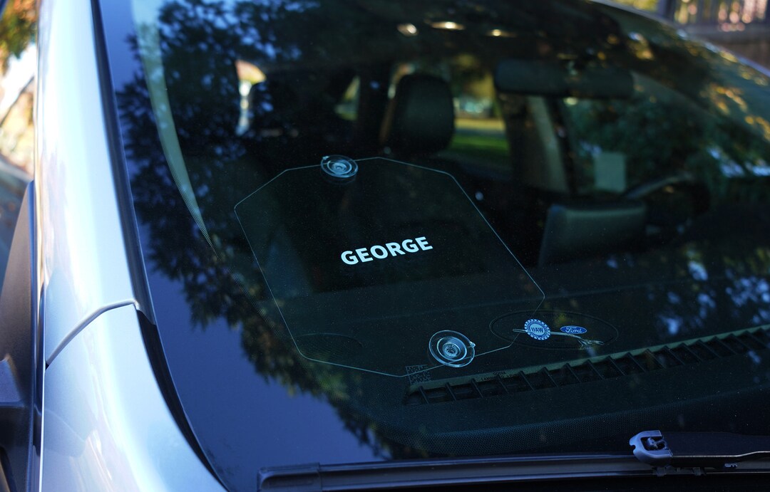 Place Lyft Uber Signs Here (removable Personalized Holder (pair of 2 ...