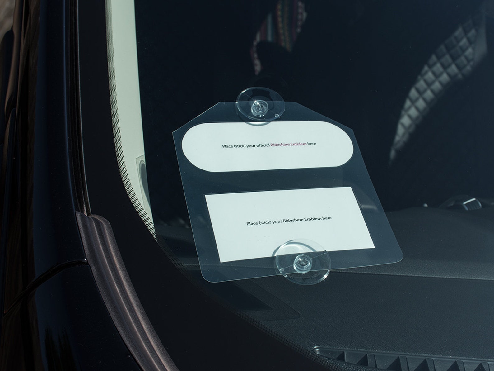Place Lyft / Uber Signs Here Label Placard Sign Removable - Etsy