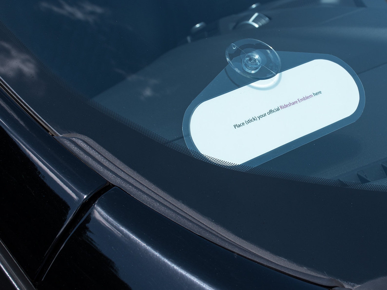 Place Your Lyft Sign Here Emblem/label/placard Removable - Etsy