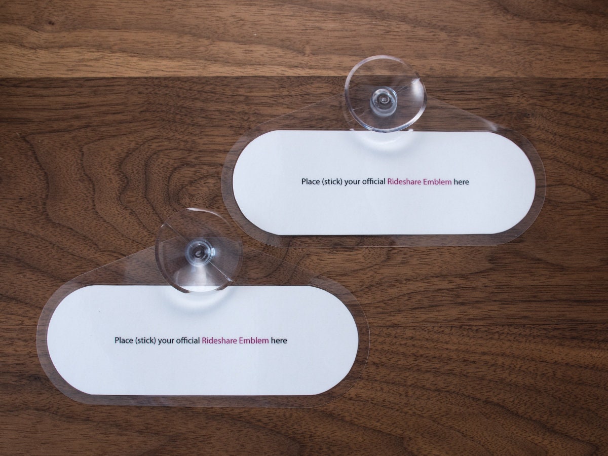 Place Your Lyft Sign Here Emblem/label/placard Removable - Etsy